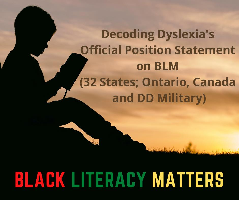 Decoding Dyslexia Ontario signs Black Literacy Matters statement – Decoding Dyslexia Ontario
